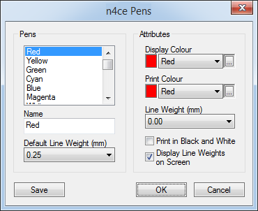 Pen Settings – AppsinCadd