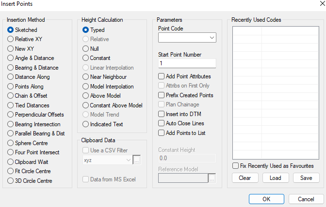 Inserting New Points – AppsinCadd